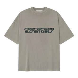 Fear of God Homme, Tops, Gris, Taille: M T-shirt &agrave; Manches Courtes Ann&eacute;es 90