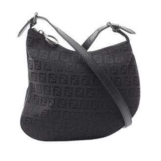 Fendi Sac &agrave; bandouli&egrave;re Pre-owned Zucchino - Femme - Pre-owned - Noir - Taille: ONE Size