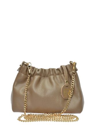 Isabella Rhea Beige Rindsledertasche