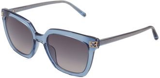 Escada Damenbrille, Shiny Transp.Azure, 50