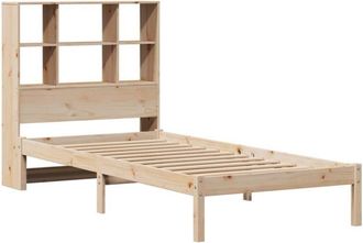 vidaXL Lit bibliothèque sans matelas 90x200 cm bois de pin massif vidaXL
