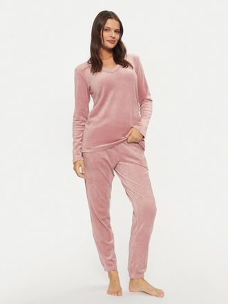 Selmark Pyjama P8373 Rosa Regular Fit