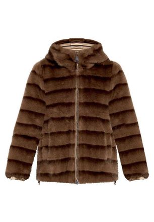Betty Barclay Pl&uuml;schjacke Damen mit Kapuze