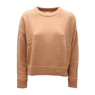 Sun 68 Rundhals Pullover Schwer - - Knitwear - Damen - Braun - L