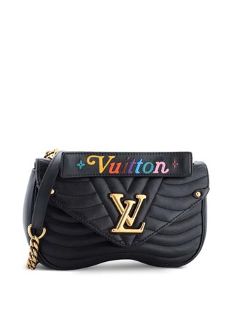 Louis Vuitton New Wave Chain Bag Quilted Leather MM crossbody bag - Noir