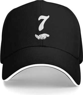 Generic Casquette dHomme, Casquette de Baseball Meme 6 7 Halloween Assortie 7 Casquettes Unisex-Teens Imprim&eacute; Casquettes Hip Hop Casquettes Estivale D&eacute;contrac