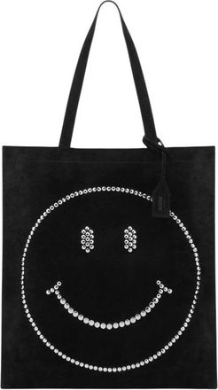 Moschino Femme, Sacs, Noir, Taille: ONE Size Smiley Tote Bag