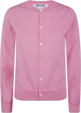 Comme Des Gar&ccedil;ons Femme, Pulls, Rose, Taille: 42 FR Cardigans