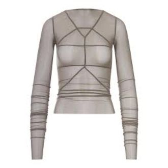 Rick Owens Femme, Tops, Beige, Taille: 36 FR Temple Top
