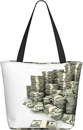 AOOEDM Sac &agrave; provisions pour femme en dollars am&eacute;ricains 33 x 28 x 19 cm. Le cadeau parfait pour la Saint-Valentin. Cest de la Saint-Valentin pour maman, fil