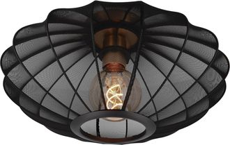 Lucide CORINA - Deckenleuchte - &Oslash; 40 cm - 1xE27 - Schwarz