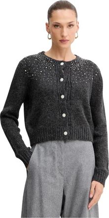 Fracomina Damen, Strickwaren, Grau, MGr&ouml;&szlig;e