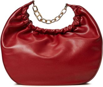 Twin-Set Croissant Tote Bag - Rot