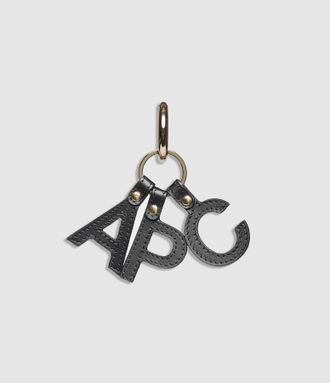 A.P.C. Porte-clés Lettres Noir