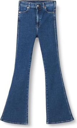 Dr. Denim Dr Denim Moxy Flare Jeans, Cape Dark Plain, S/30 Femme