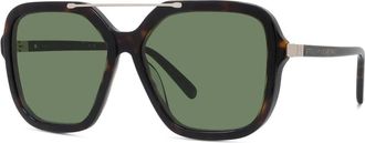 Stella McCartney Sonnenbrille - - Accessories - unisex - Braun - ONE SIZE