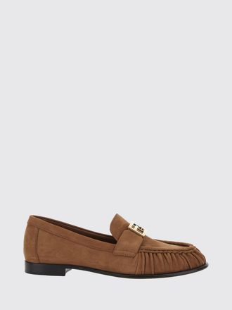 Fendi Baguette Penny Loafers aus Leder mit FF-Monogramm-Schnalle