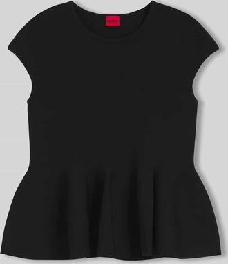 HUGO BOSS Regular Fit Top aus Viskose-Mix Modell Siefata