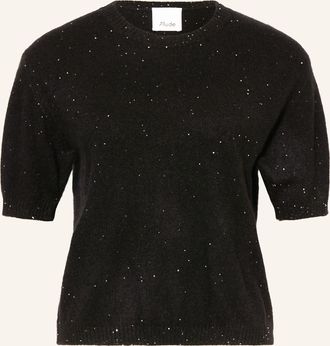 Allude Allude Strickshirt Mit Cashmere Und Seide schwarz