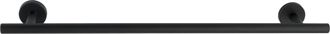 WENKO Badetuchstange UNO Mod. Bosio Black, Edelstahl, inkl. Schraubmaterial, 60x5,5x7 cm, Schwarz matt