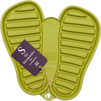 Sanni Shoo Shoo.Pad - Schuhablage Schuhabtropfschale f&uuml;r Kinder - Waschbare Schuhmatte in versch. Gr&ouml;&szlig;en & Farben I Flexible Schuhwanne (S, bis Schuhgr&ouml;&szlig;e 31), g