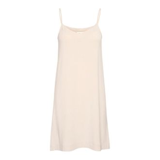 Inwear Feminines Basis Slip Kleid Haze - - Dresses - Damen - Beige - S
