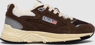 Autry Baskets Hyperway Low Suede Mesh Cott Marshmallow