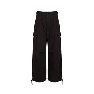 Alexander Wang Pantalon large en coton m&eacute;lang&eacute;