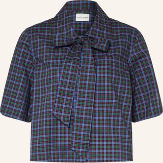 Claudie Pierlot Claudie Pierlot Hemdbluse Mit Abnehmbarer Schluppe blau