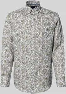 Christian Berg Regular Fit Leinenhemd aus reinen Leinen