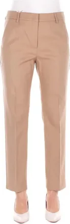 Max Mara Femme, Pantalons, Beige, Taille: 38 FR Straight Pantalons