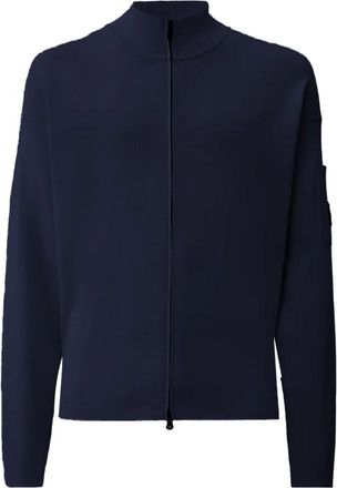 C.P. Company C.p. Company, Homme, Pulls, Bleu, Taille: XL Pull col montant en maille