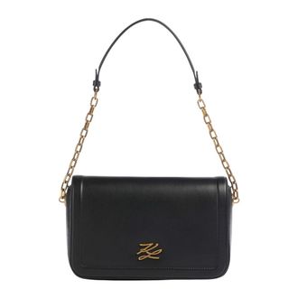 Karl Lagerfeld Sac Bandouli&egrave;re Essentials B2W30036 - - Bags - Damen - Schwarzk - ONE SIZE
