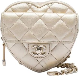 Chanel Sac banane matelass&eacute; Pre-owned - Femme - Pre-owned - Jaune - Taille: ONE Size