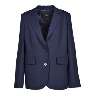Emme Di Marella Emme DI Marella, Femme, Vestes, Bleu, Taille: 44 FR Blazer Morbido