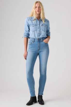 Levi's 721 Skinny Jeans mit hohem Bund - Damen - Mittlere Waschung / Mittlere Waschung
