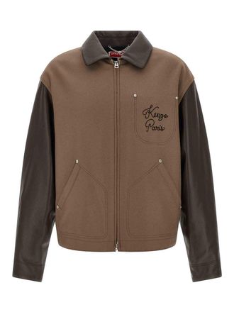 Kenzo Veste Casual - Marron