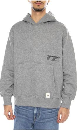 CAT Cat, Homme, Sweatshirts et sweats &agrave; capuche, Gris, Taille: 2XL SweaT-shirts &agrave; capuche