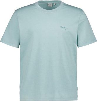 Pepe Jeans London Herren T-Shirts gr&uuml;n Baumwolle