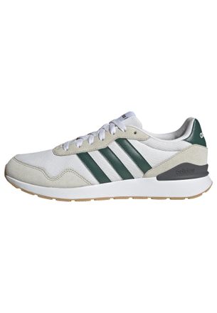 adidas Herren Run 60s 4.0 Shoes, FTWR White/Collegiate Green/Grey one, 42 2/3 EU
