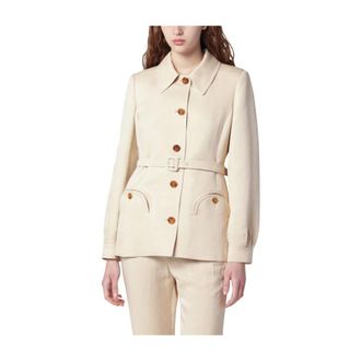 Blaz&eacute; Milano Donzi Paint Jacket - - Jackets - Damen - Beige - S