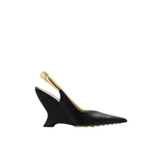Bottega Veneta Schwarze Pumps Spitze Zehen Schuhe - - Shoes - Damen - Schwarzk - 38 EU