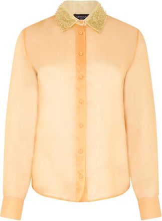 Fabiana Filippi Femme, Blouses et Chemises, Orange, Taille: 38 FR Blouses & Chemises