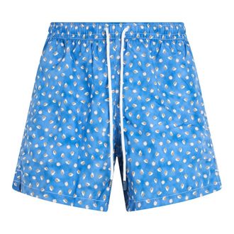 Fedeli Homme, Maillots de bain, Bleu, Taille: S Madeira Swim Trunk