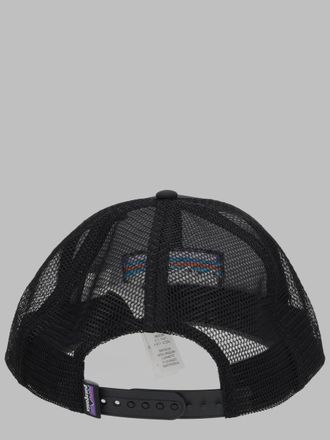 Patagonia 38289_BLK P-6 Logo Trucker Baseball Cap - Black