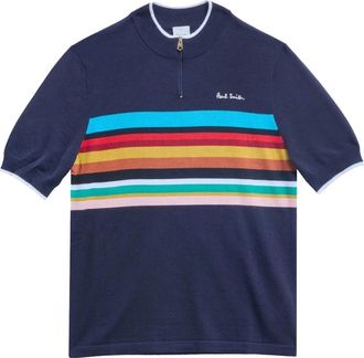 Paul Smith Homme, Pulls, Multicolore, Taille: M T-Shirt Ciclista Riga Classica