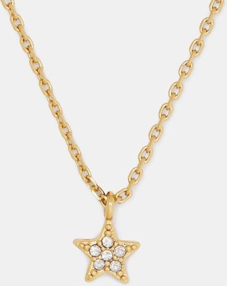 Kate Spade New York Kate Spade Earrings Star Anh&auml;nger Mit Pav&eacute;, Extraklein