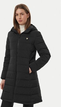 Guess Winterjacke New Altea V4YL05 WF3X0 Schwarz Regular Fit