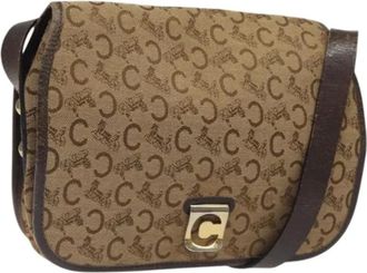 Celine Pre-owned Toile sacs-celine - Femme - Pre-owned - Brun - Taille: ONE Size