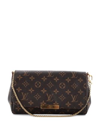 Louis Vuitton Favorite Handbag Monogram Canvas MM crossbody bag - Marron